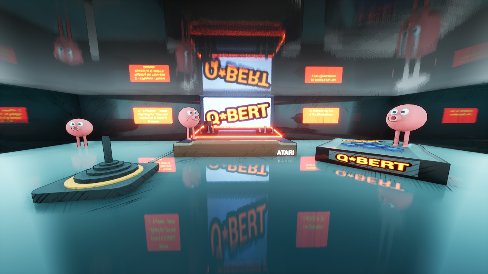 Q*BERT [ squeezeman1970 ] – Fortnite Creative Map Code