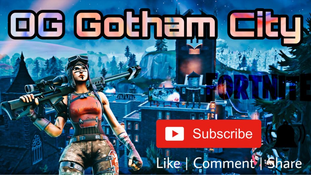 OG Gotham City - Zone Wars [ e-n-e-m-y ] – Fortnite Creative Map Code