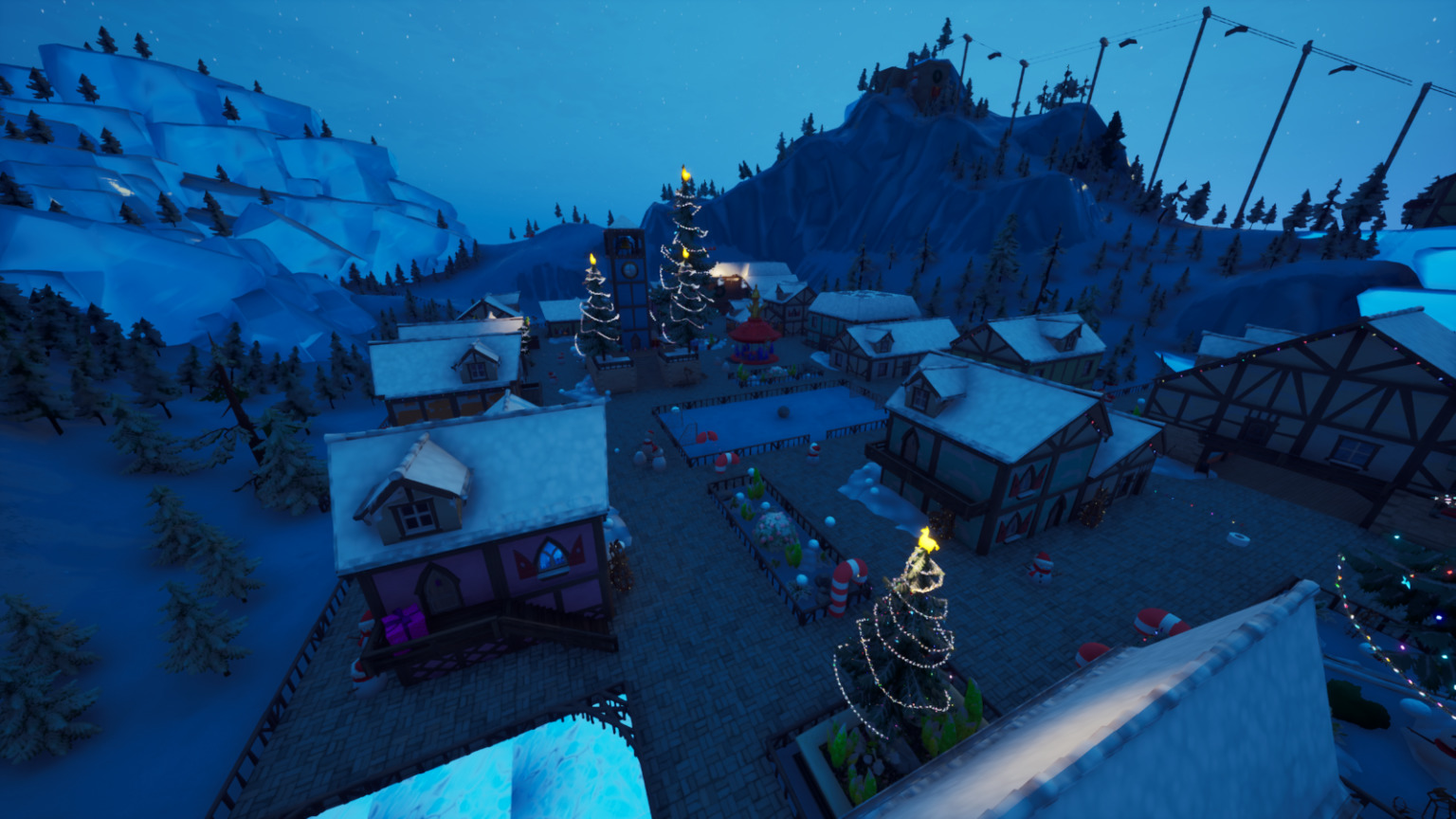 Gifts Night Gun Game [ franastro44 ] – Fortnite Creative Map Code