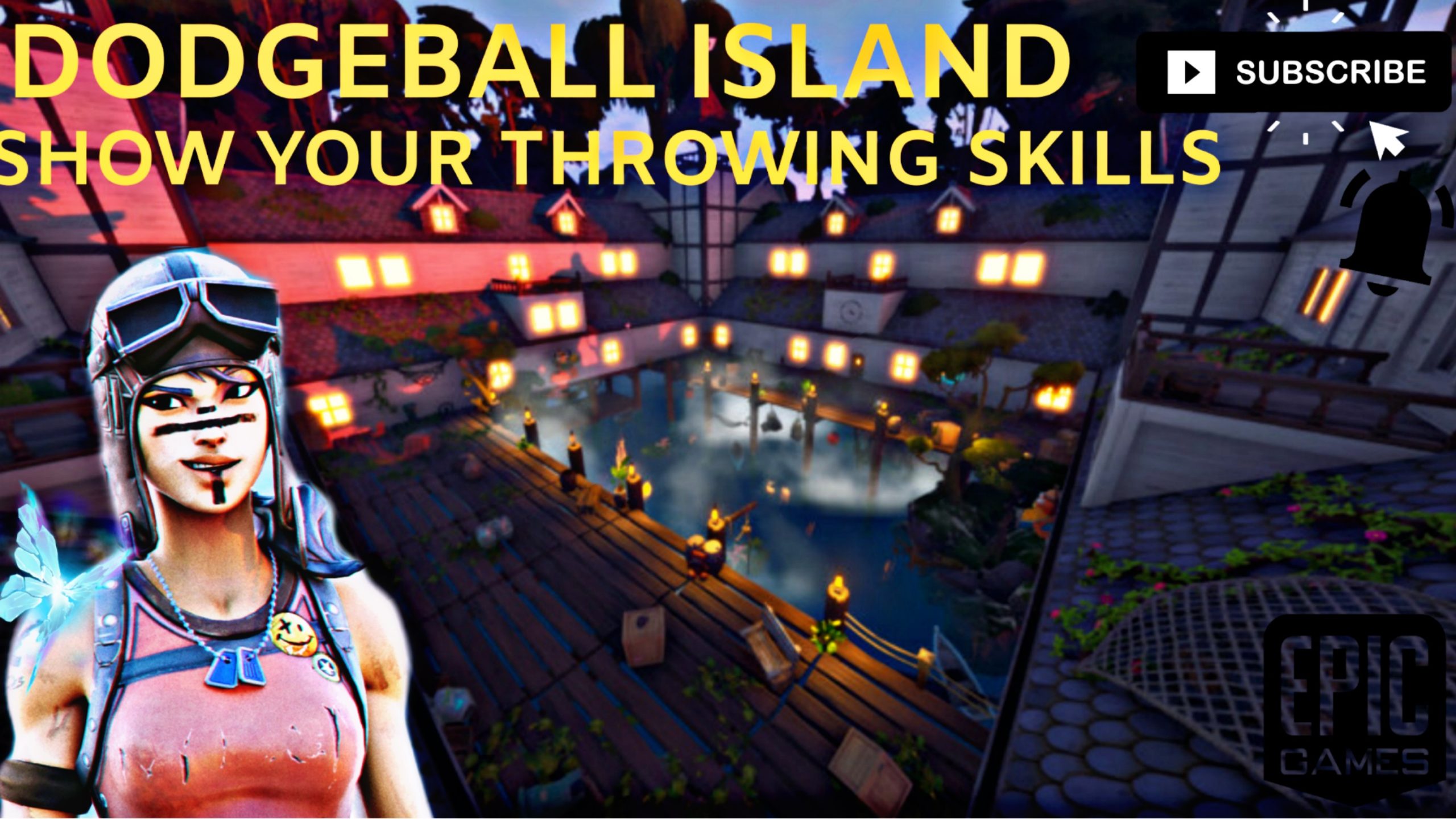 Dodgeball Island | Duo's [ e-n-e-m-y ] – Fortnite Creative Map Code