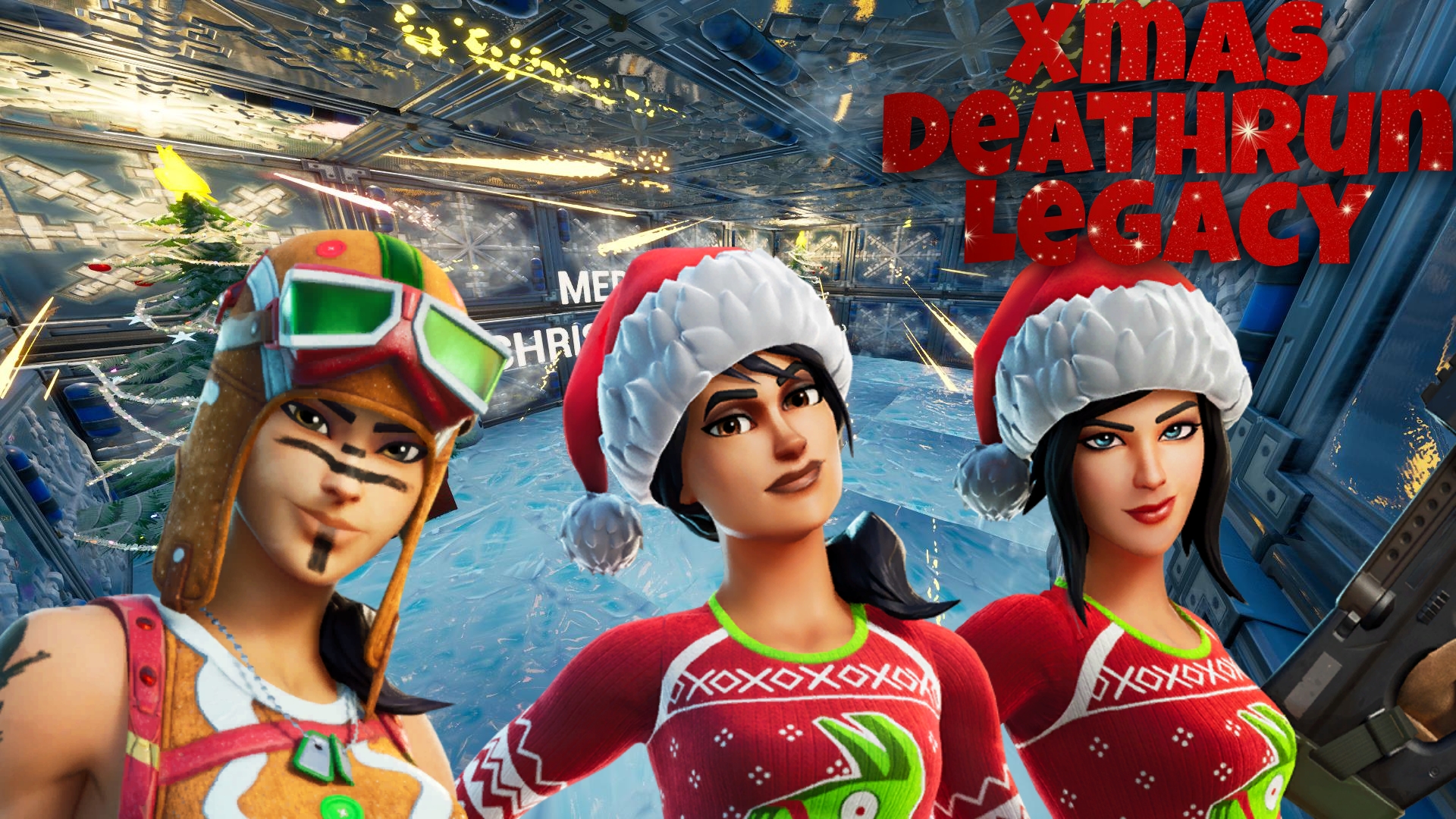 XMAS 5 Minutes 55 Level Deathrun Legacy [ huh ] – Fortnite Creative Map ...