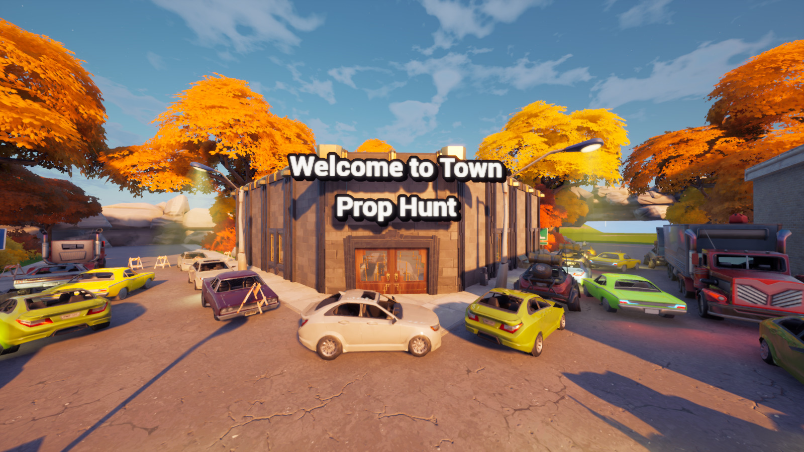Town Prop Hunt [ nick-the-tomato ] – Fortnite Creative Map Code