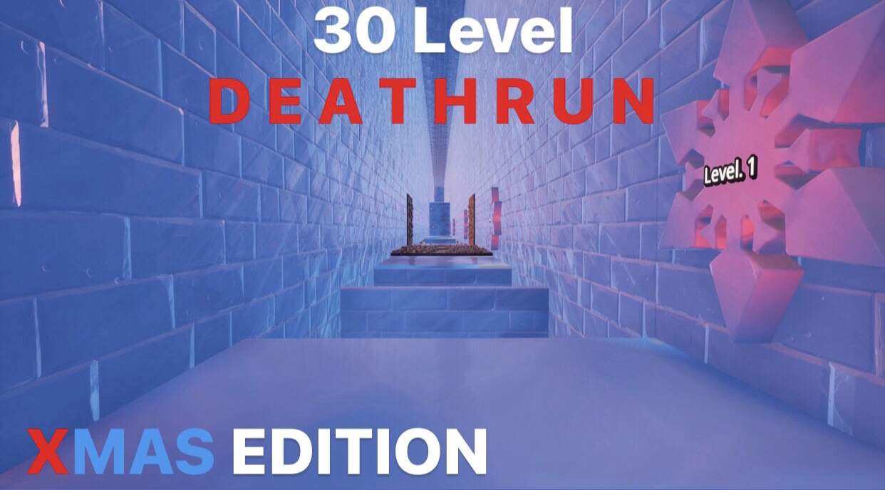 Default XMAS Icy Box Deathrun | 30 Level [ Apfel ] – Fortnite Creative Map Code