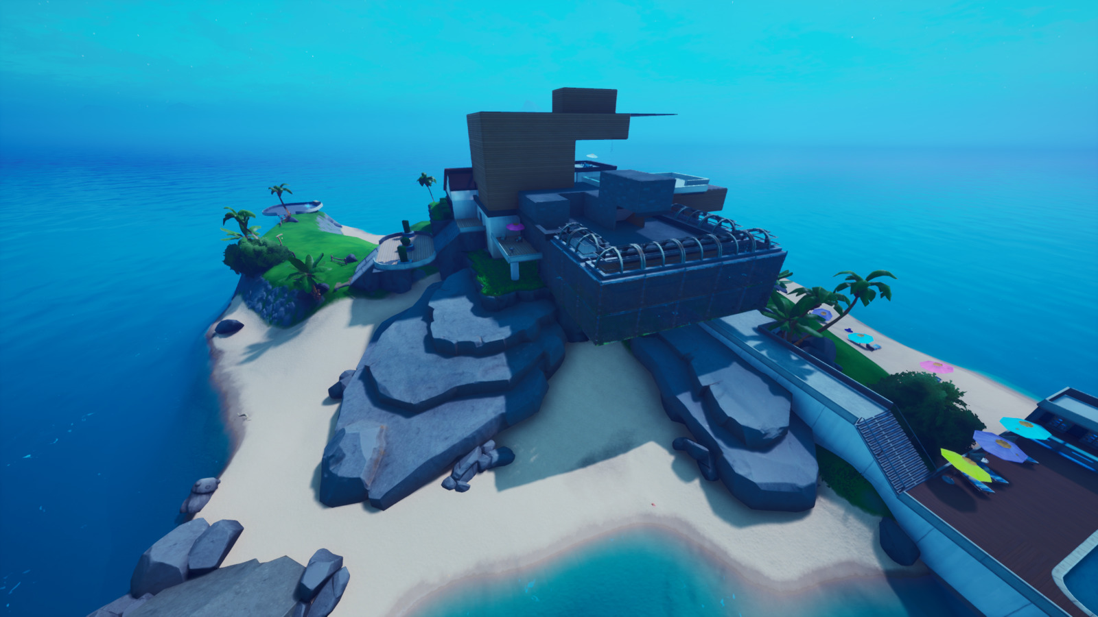 Aim Course - Shark Island [ insn ] – Fortnite Creative Map Code