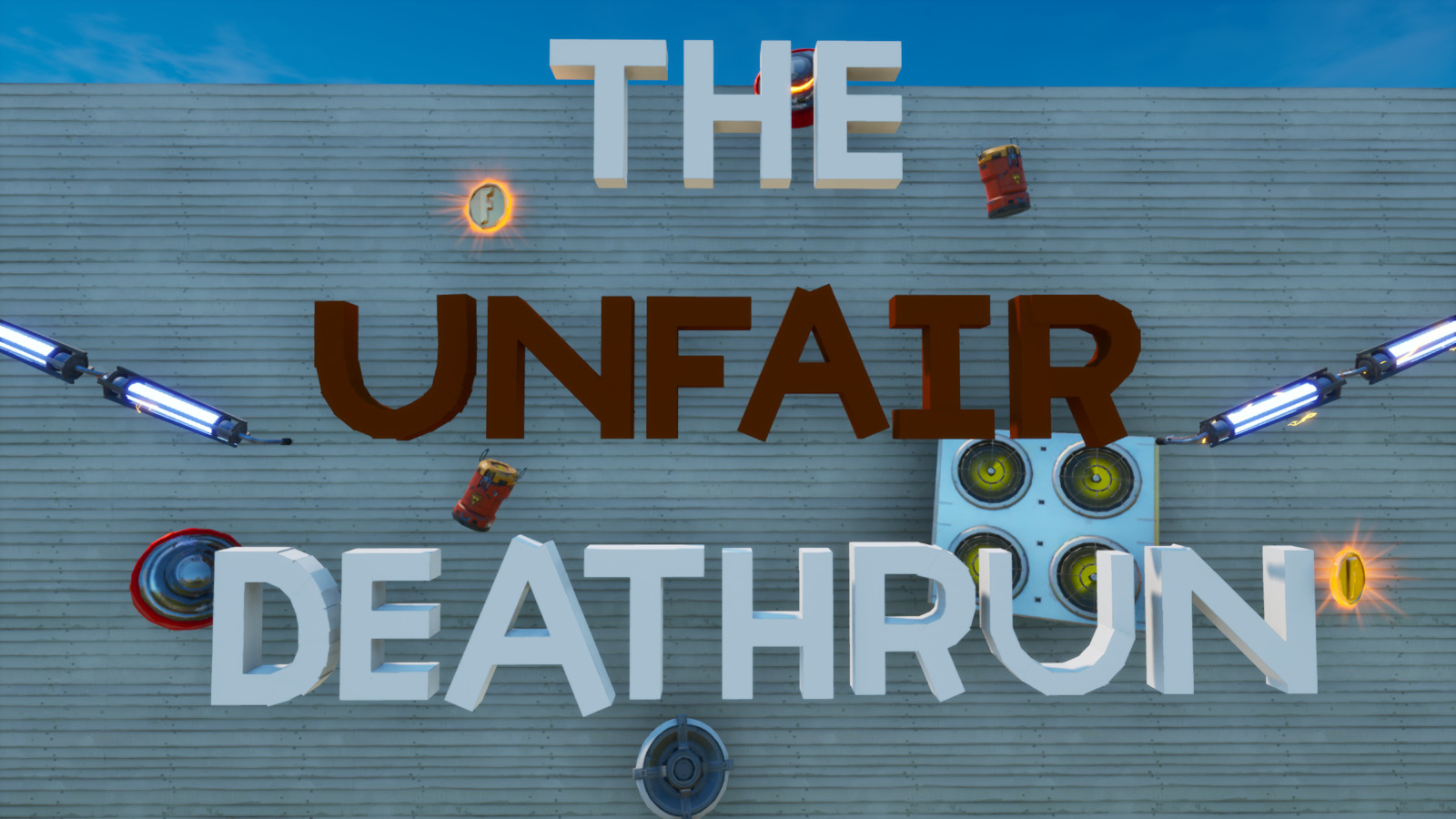 The Unfair Deathrun - 10 Levels [ Jaoikki ] – Fortnite Creative Map Code
