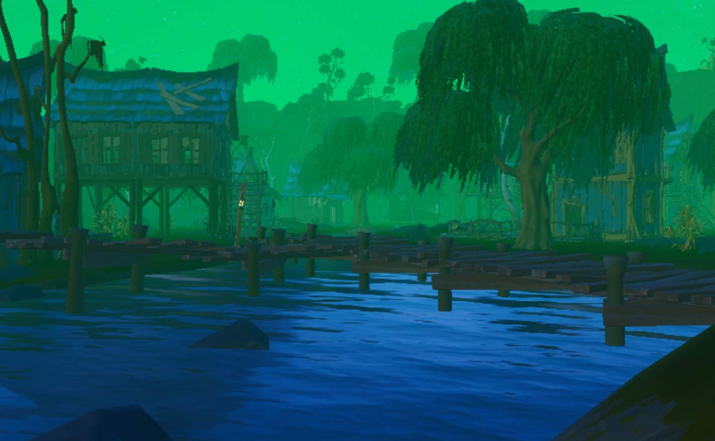 Swamp Village GunGame [ fluffybuilds ] – Fortnite Creative Map Code