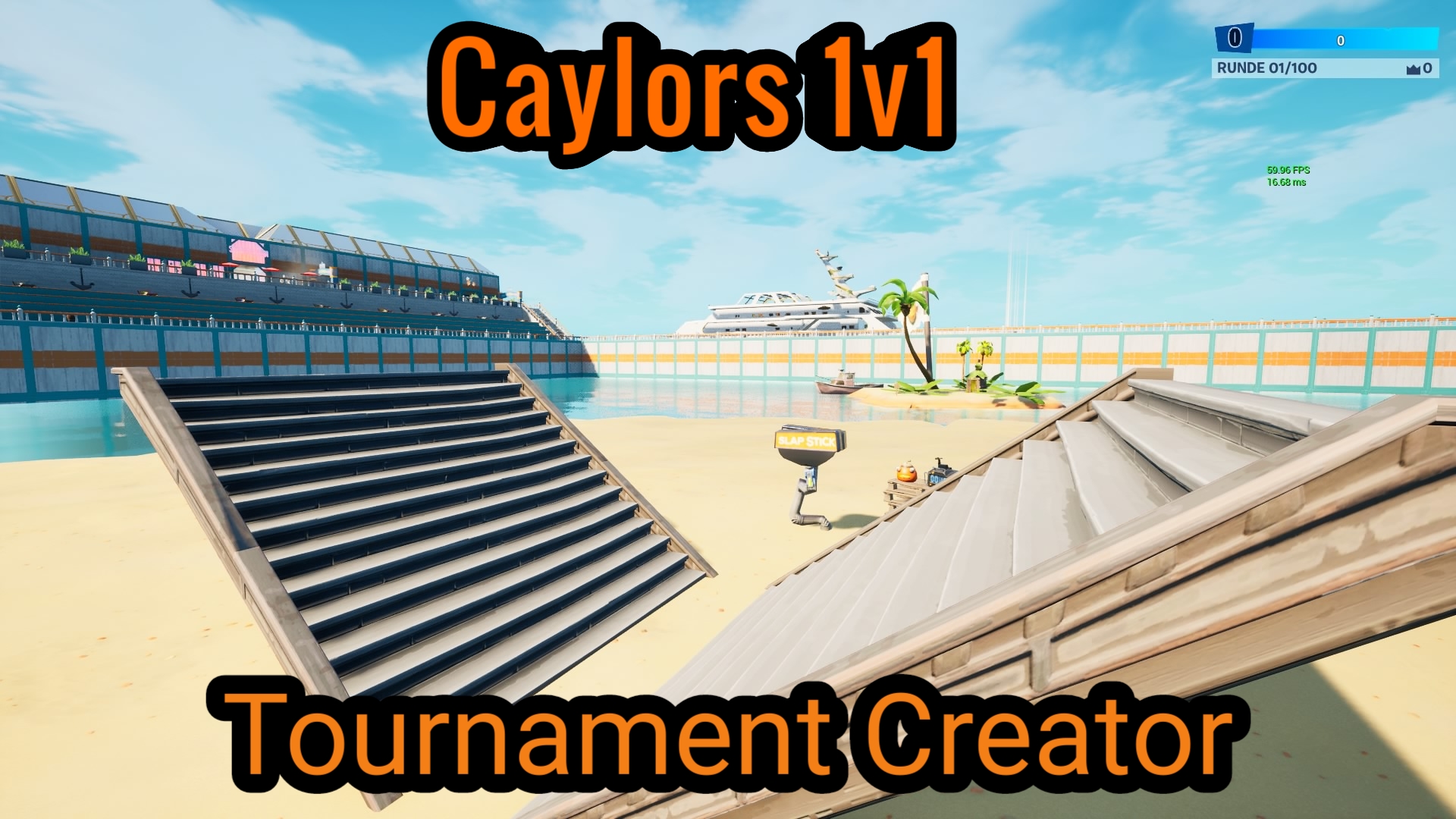 Caylors 1v1 Tournament Creator [ caylor ] – Fortnite Creative Map Code