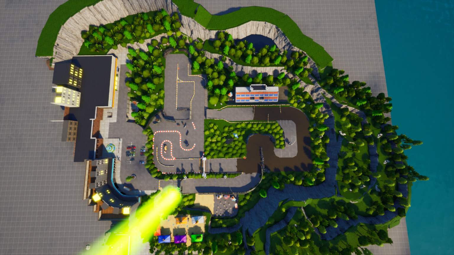 RallyCross sim [ zbexog ] – Fortnite Creative Map Code