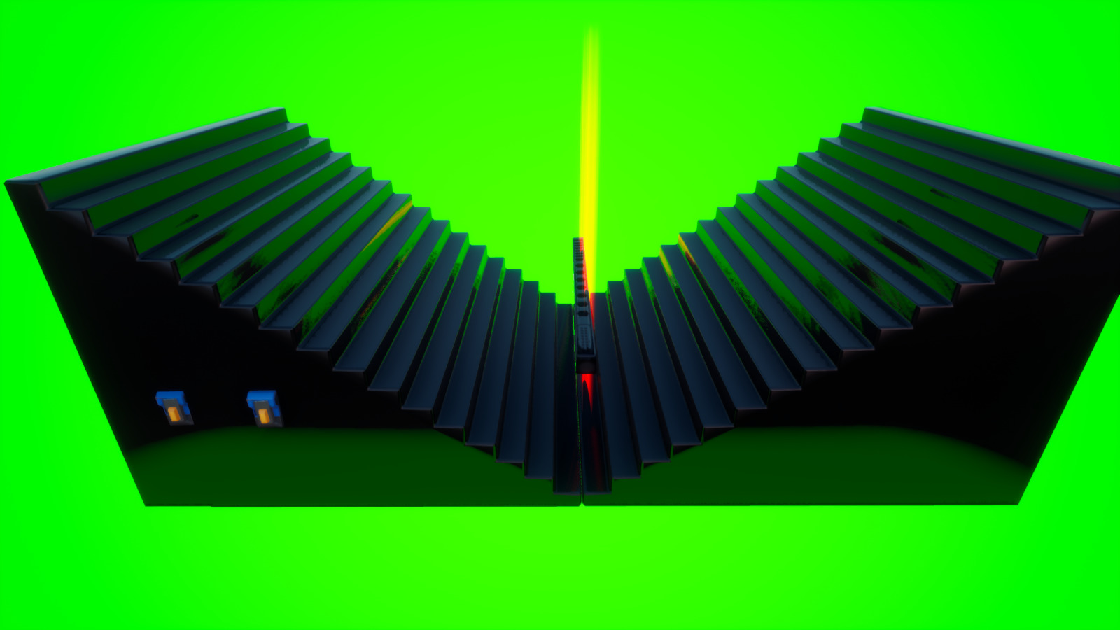 1v1 Arena - Green Screen Edition [ immature ] – Fortnite Creative Map Code