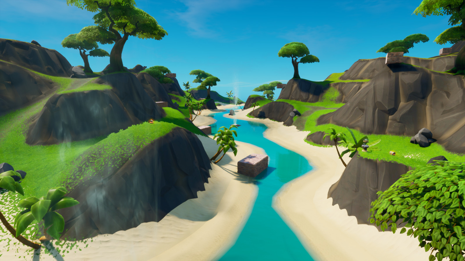 River Zone Wars V3 [ kinggfn ] – Fortnite Creative Map Code