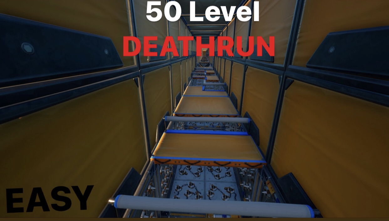50 Level Default Deathrun [ Apfel ] – Fortnite Creative Map Code