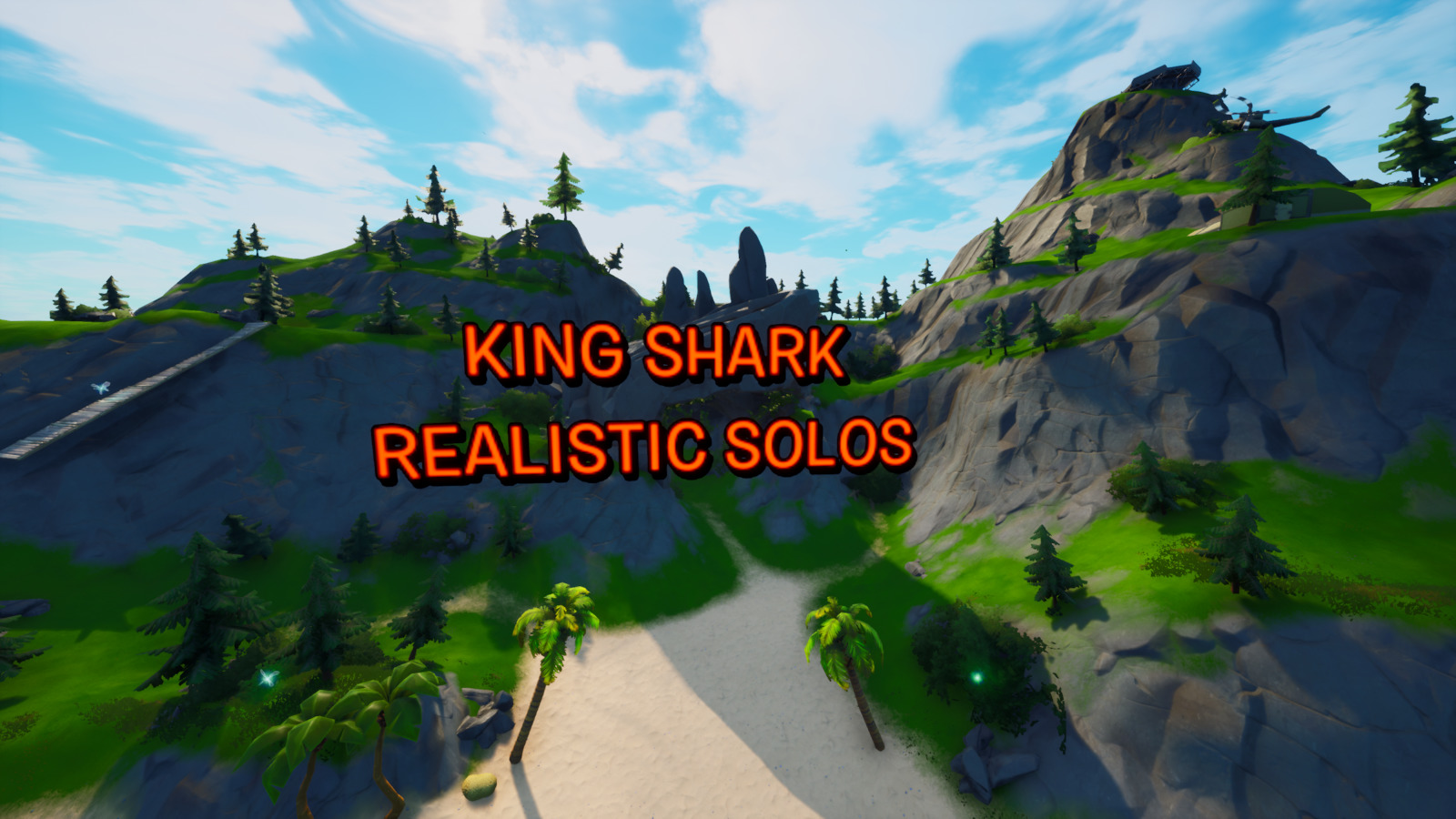 King Shark Realistic Solos [ mateus ] – Fortnite Creative Map Code