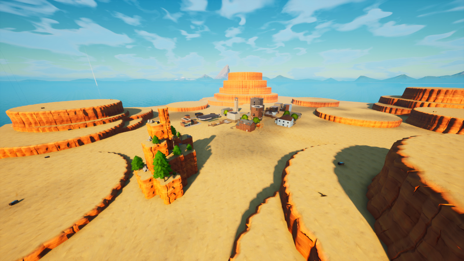 Salty Towers / Floor Is Lava [ maxleonoyt ] – Fortnite Creative Map Code