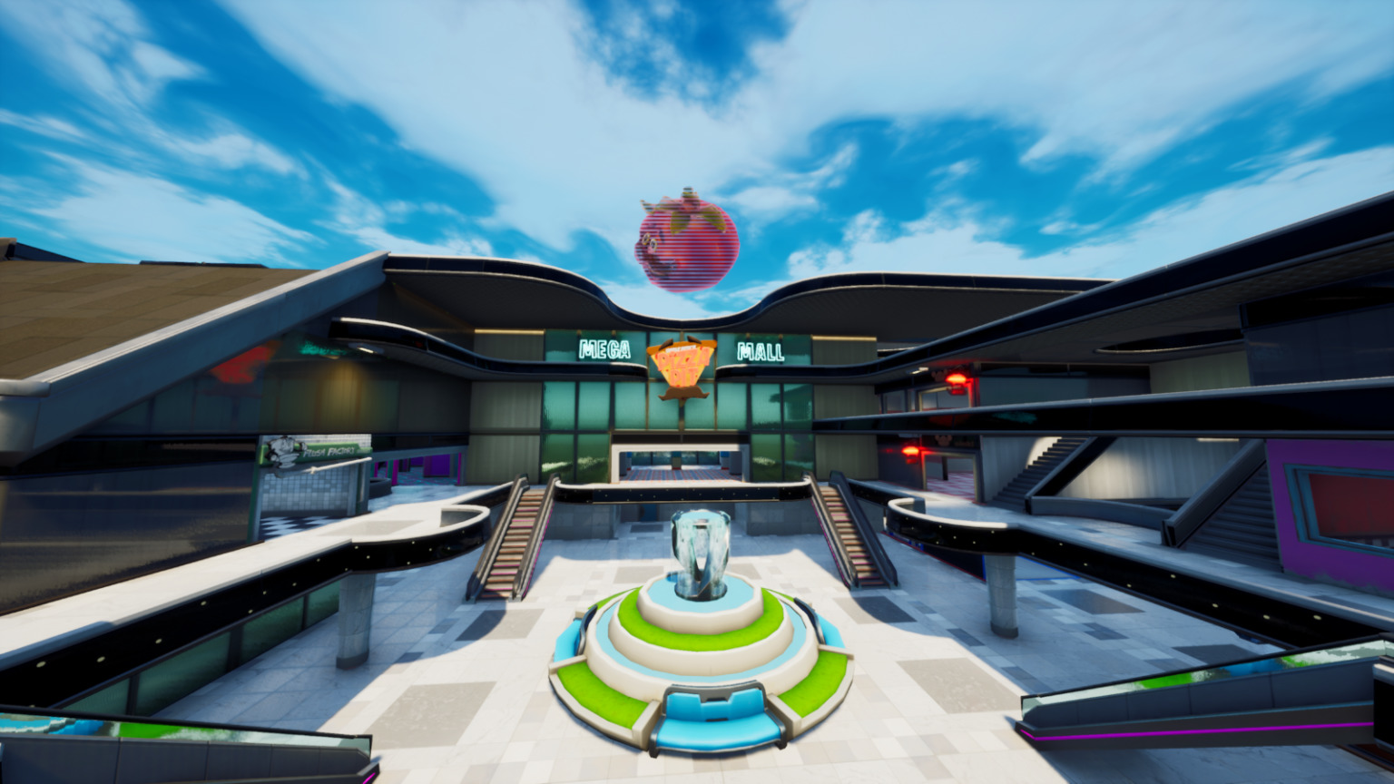 Mega Mall MAYHEM Gun Fight [ ihumble63 ] – Fortnite Creative Map Code