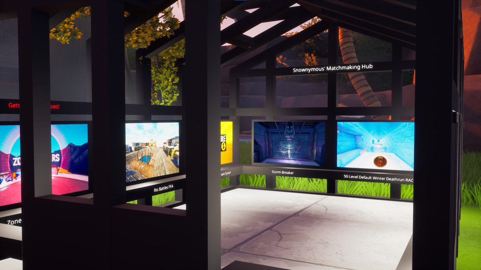 Snownymous' Matchmaking Hub [ Snownymous ] – Fortnite Creative Map Code