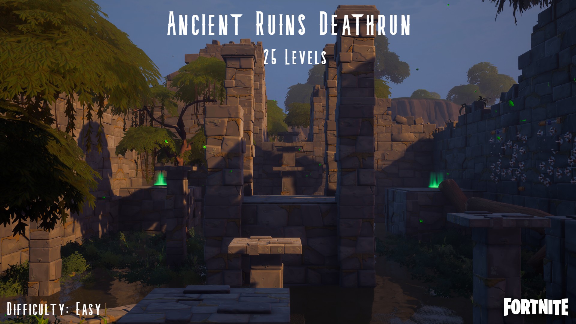 Ancient Ruins Deathrun [ Jaoikki ] – Fortnite Creative Map Code