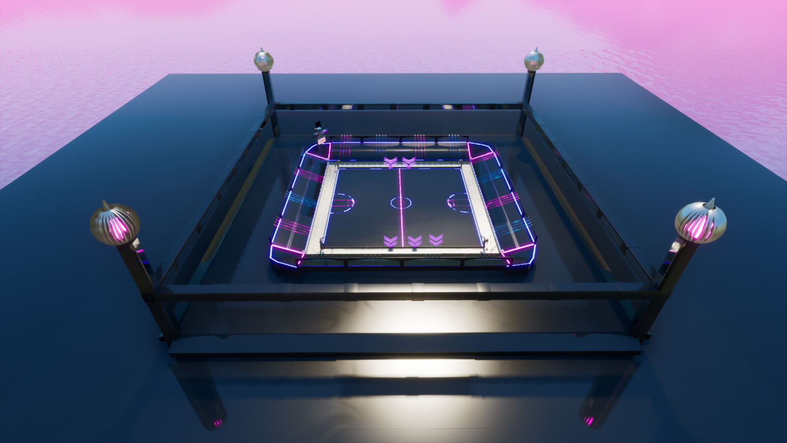 Basket Ball | 1v1 Stadium [ amin_sav ] – Fortnite Creative Map Code