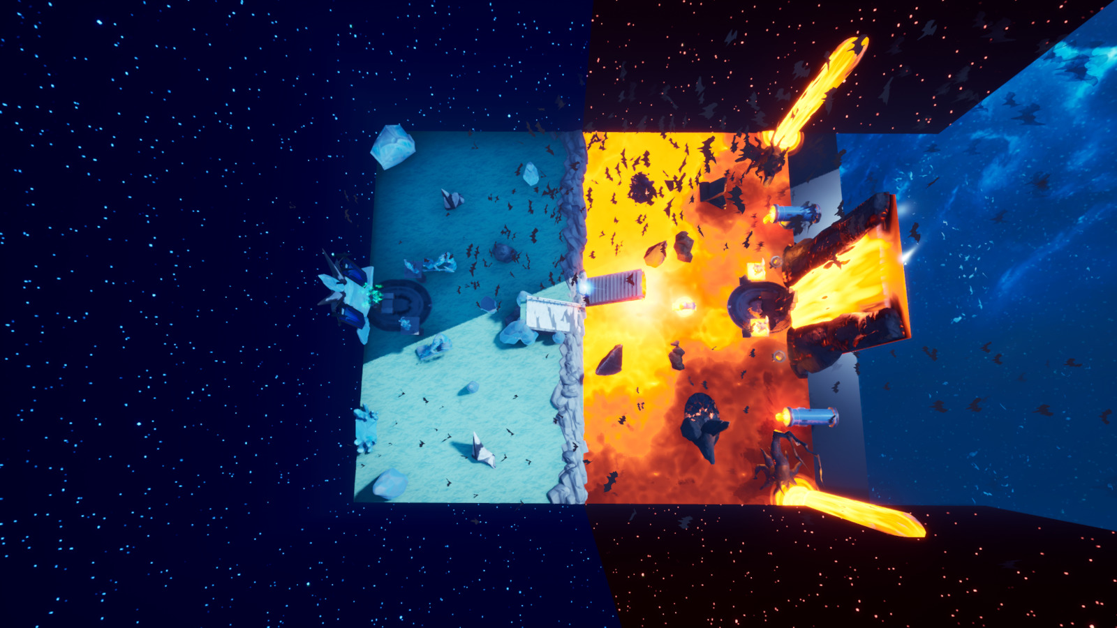 Lava/ice 1v1 Map [ amin_sav ] – Fortnite Creative Map Code