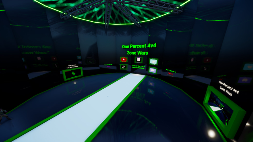 One Percent 4v4 Zone Wars [ el_pidio ] – Fortnite Creative Map Code