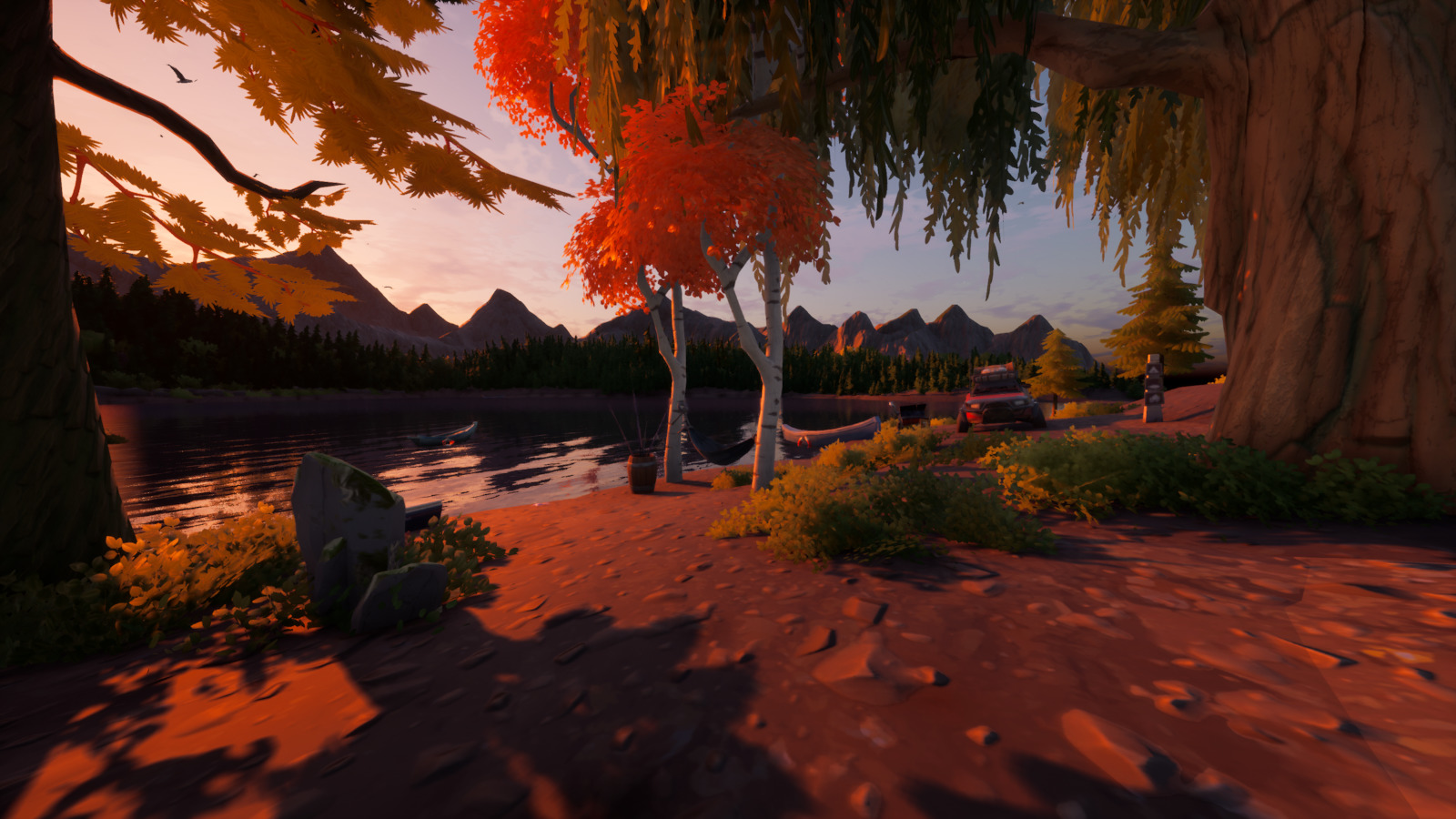 Campfire scenery [ chasejackman ] – Fortnite Creative Map Code