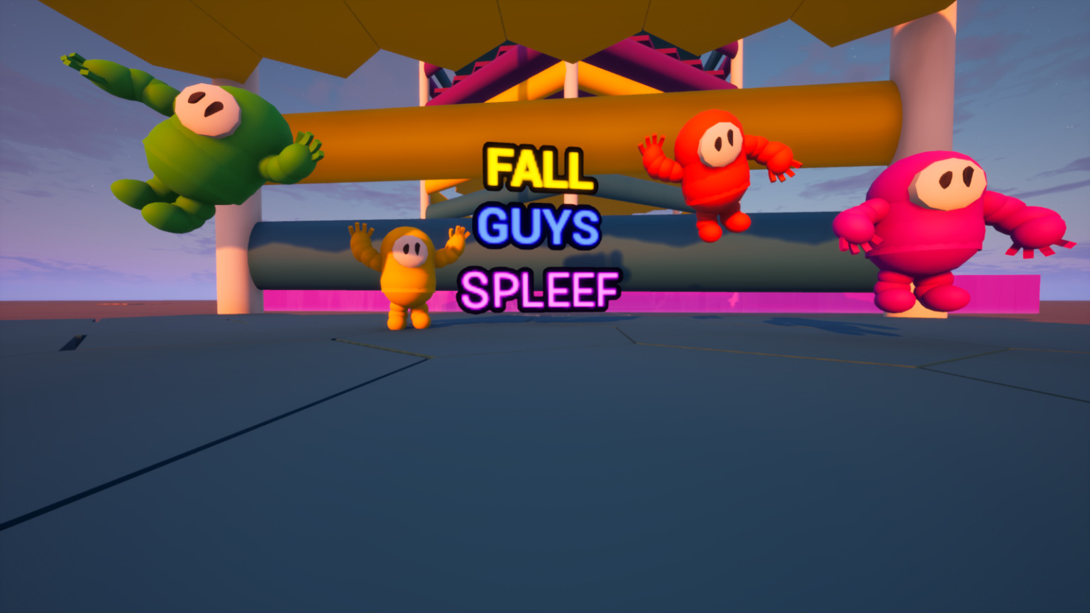Fall Guys Spleef [ fairclown17 ] – Fortnite Creative Map Code