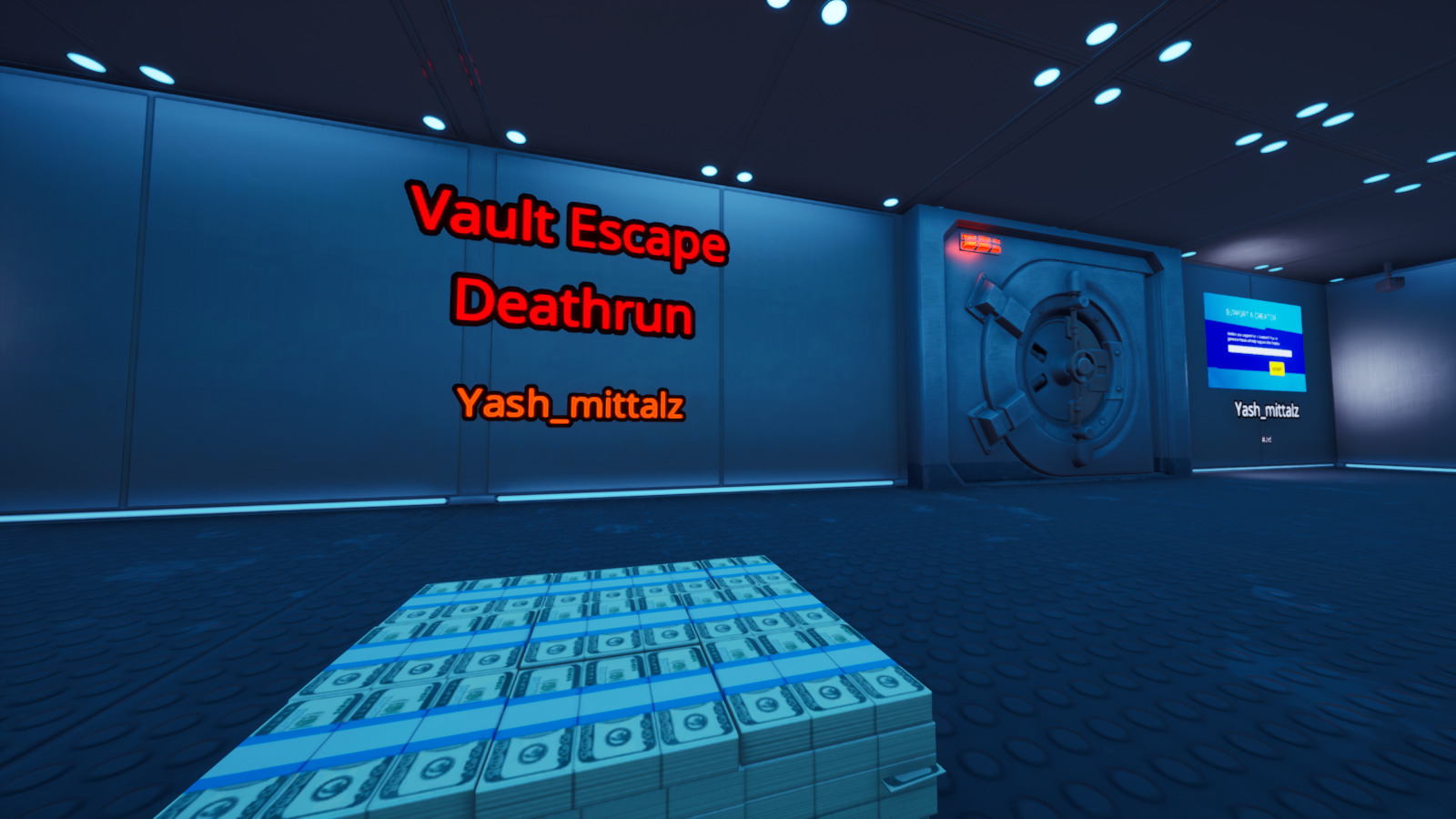 Escape The Vault [ yash_mittalz ] – Fortnite Creative Map Code