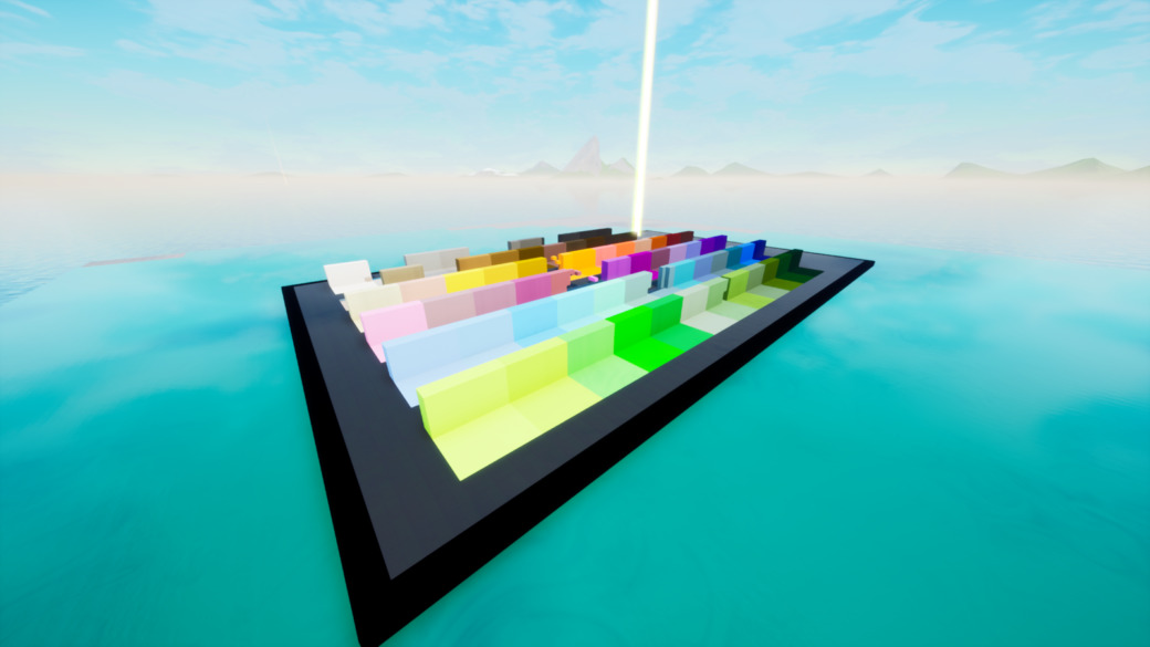 Color Palette [ KENOPSIA ] – Fortnite Creative Map Code