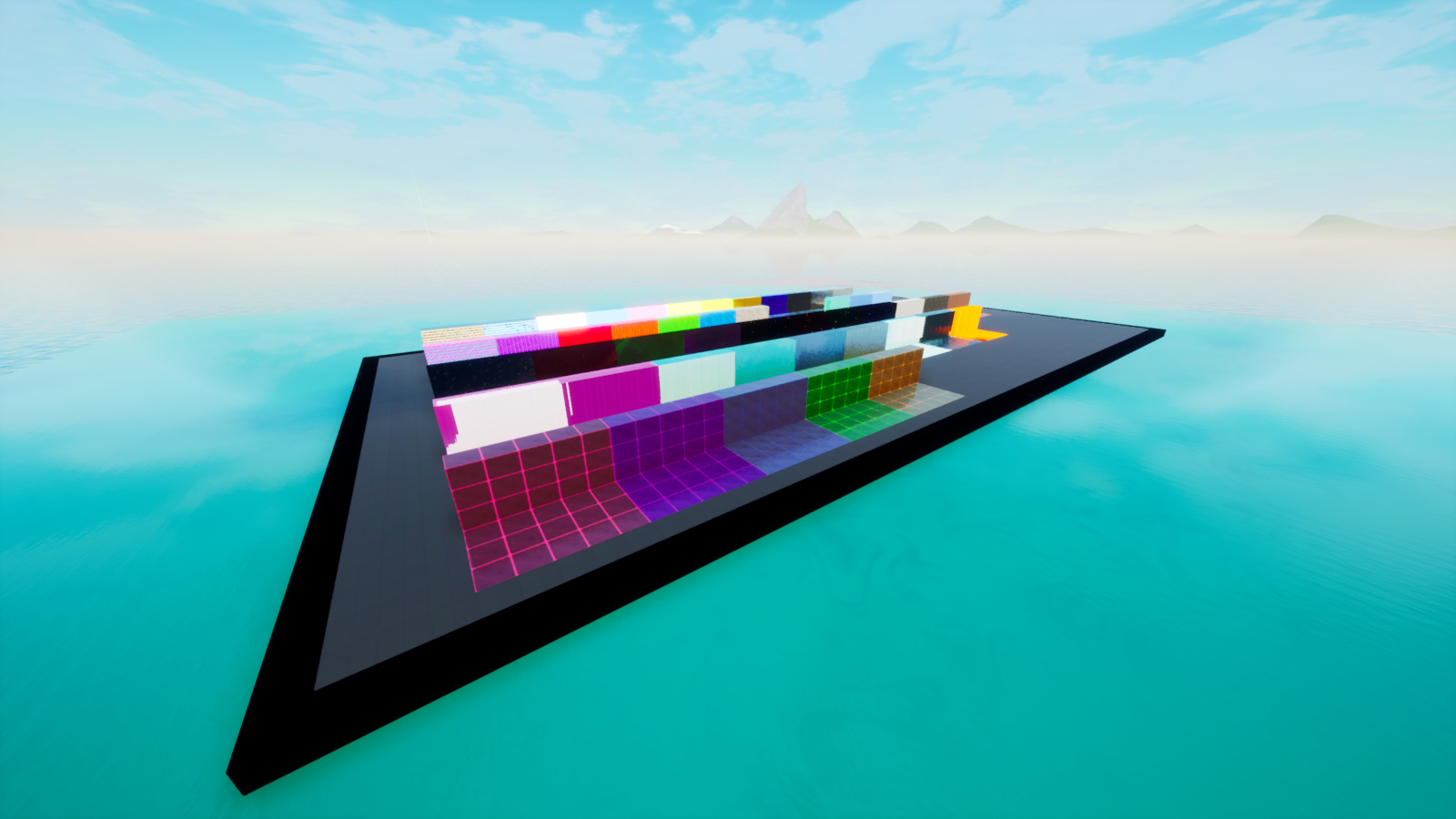 Texture Palette [ KENOPSIA ] – Fortnite Creative Map Code