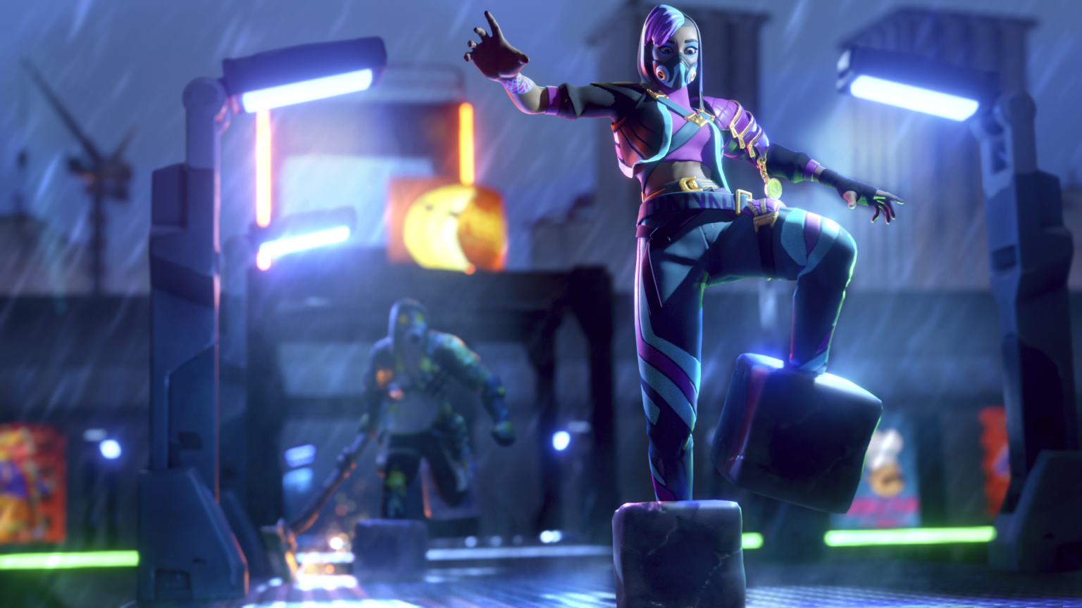 TURBO DASH: Neo City [ BenW ] – Fortnite Creative Map Code