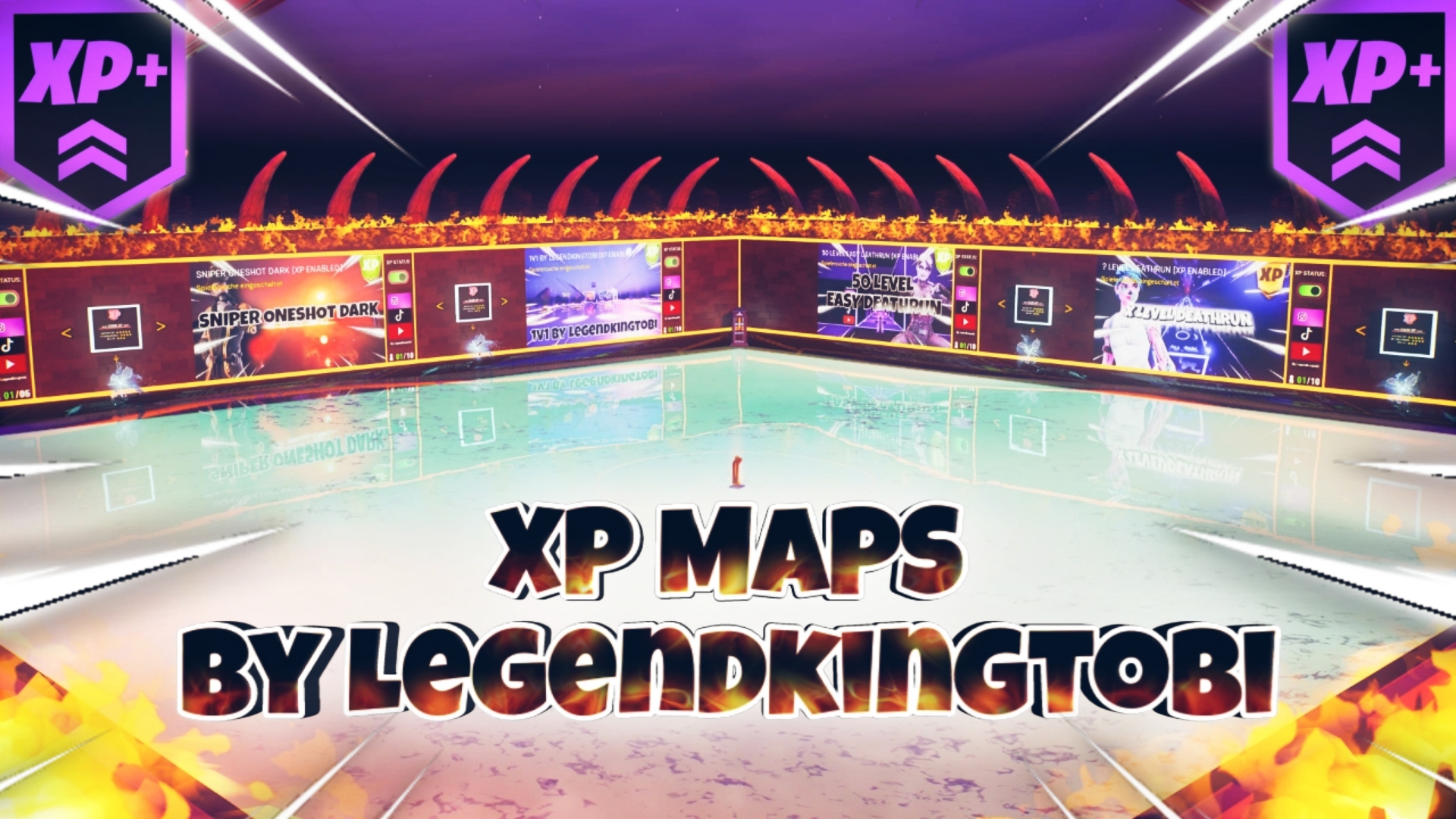 XP MAPS BY LEGENDKINGTOBI [ huh ] – Fortnite Creative Map Code