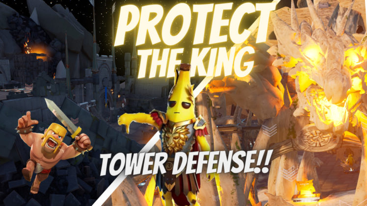 👑 PROTECT THE KING TOWER DEFENSE 👑 [ vco ] – Fortnite Creative Map Code