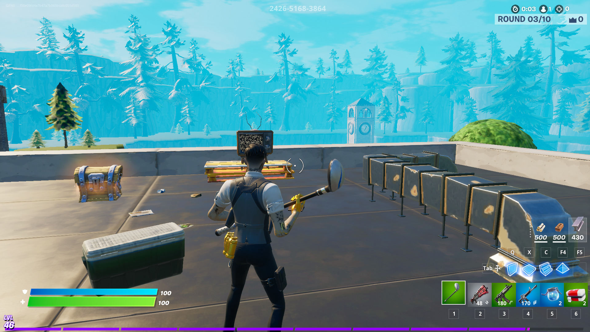 DUO TILTED TOWERS ZONE WARS.(CUSTOM) دو حرب زون في تلتد (مخصص) [ GGN ] – Fortnite Creative Map Code