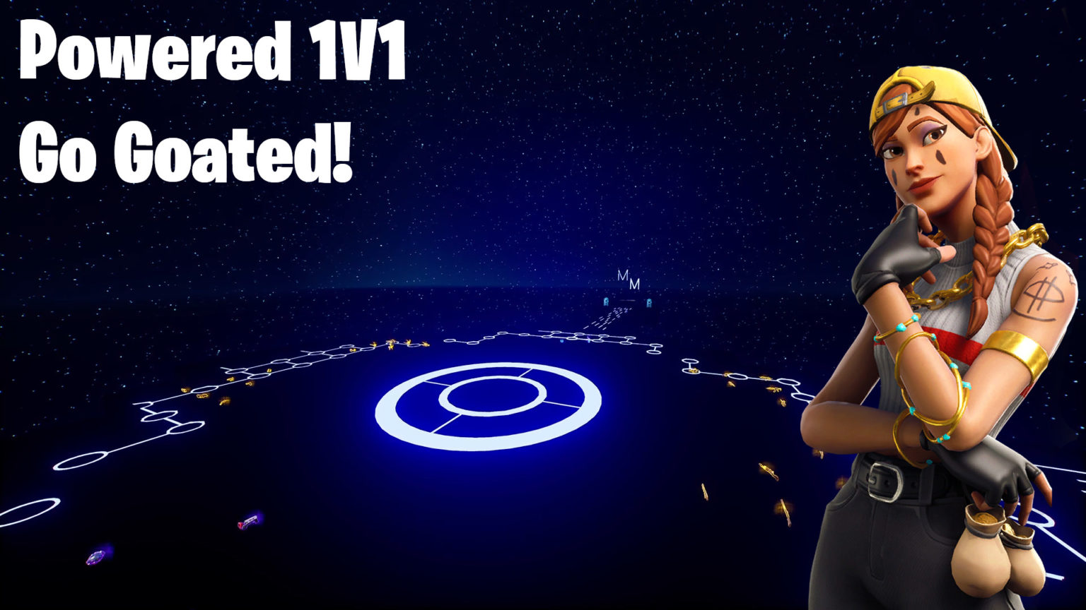 Powered 1v1 Go GOATED! [ ts1dev ] – Fortnite Creative Map Code