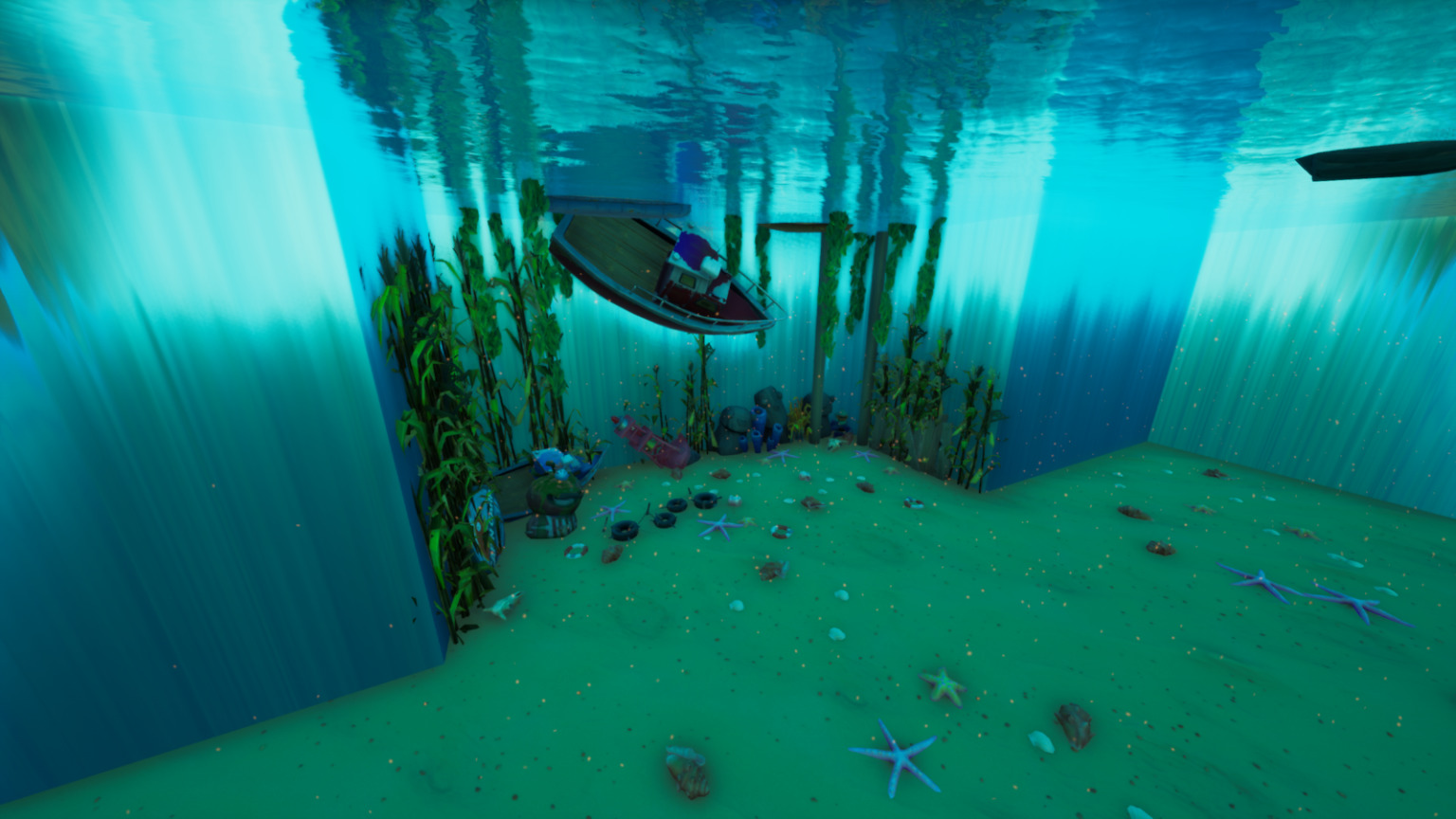 Underwater Box Fights [ Cola ] – Fortnite Creative Map Code