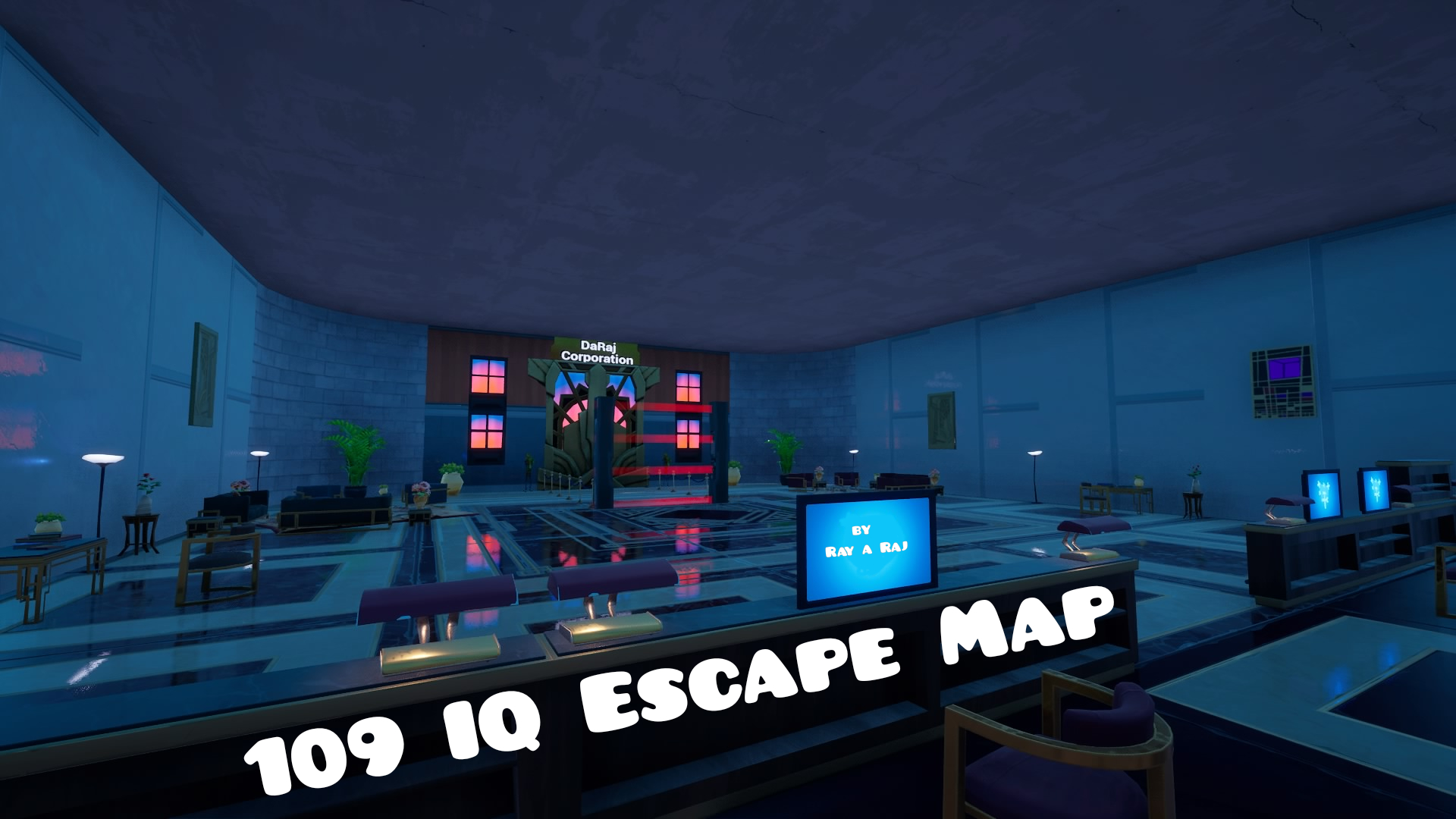 109 IQ Escape Map [ ray-a-raj ] – Fortnite Creative Map Code