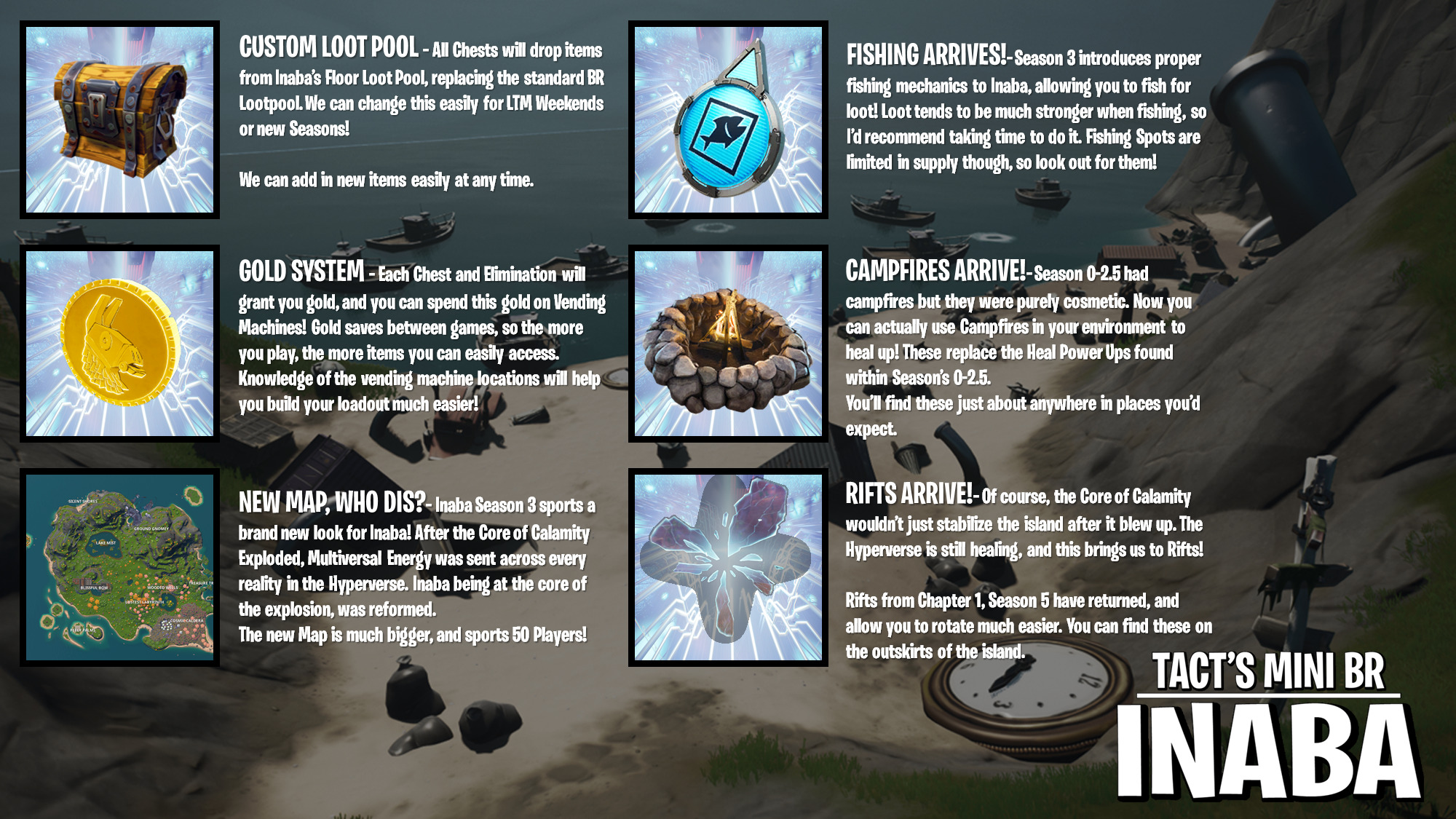 🌐| Inaba | SEASON 5 - ISLAND LIFE🌐 [ TactTact_ ] – Fortnite Creative ...