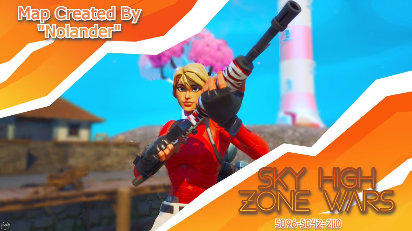 sky high zone wars! [ nolander ] – Fortnite Creative Map Code