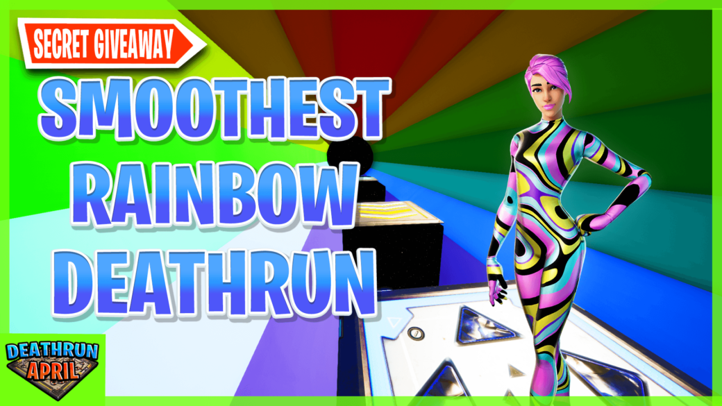 Smoothest Rainbow Deathrun [ hanuta7 ] – Fortnite Creative Map Code