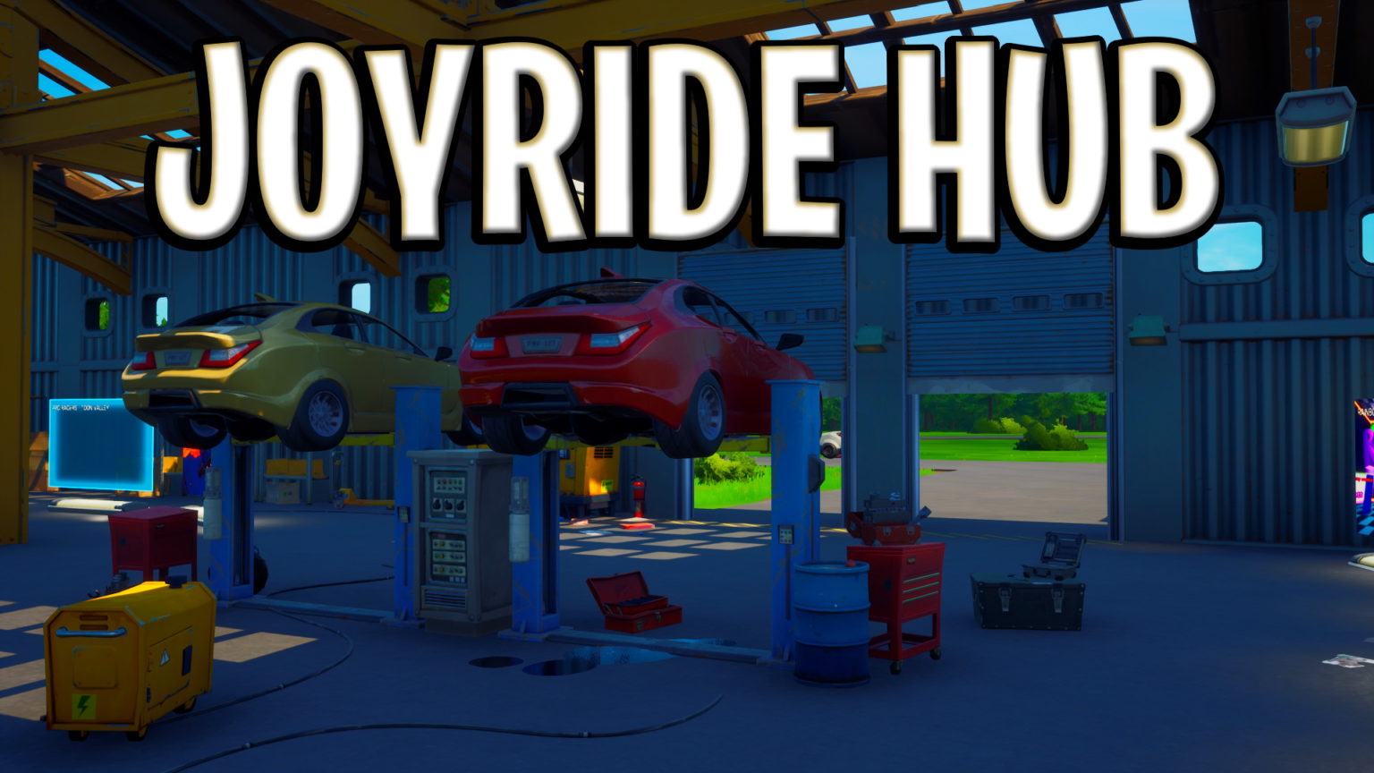 JOYRIDE HUB [ gurkis ] – Fortnite Creative Map Code