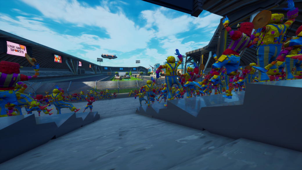 Nascar 1 - 16 Players [ gneazyx ] – Fortnite Creative Map Code
