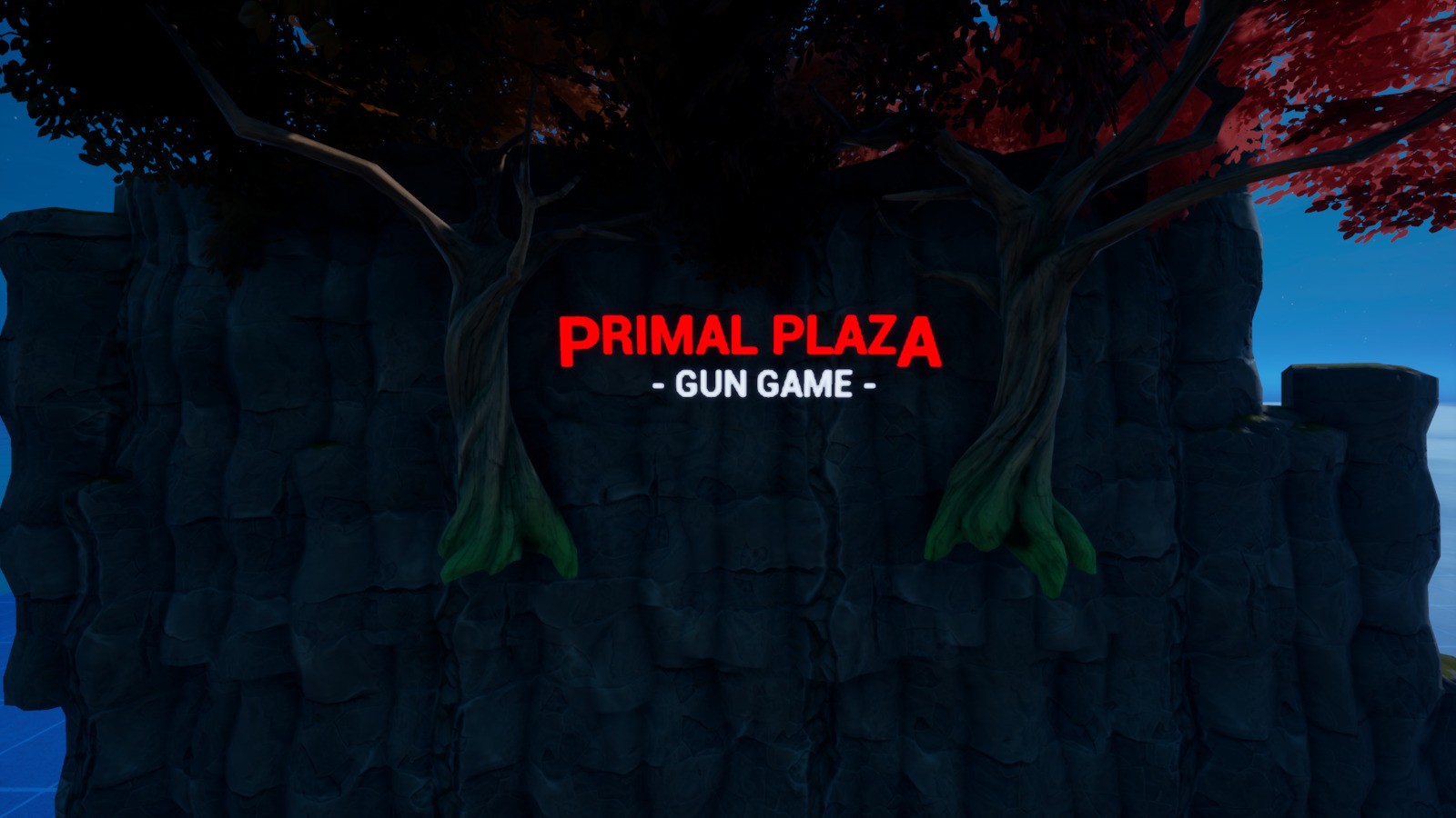 Primal Plaza - Gun Game [ mos-6581 ] – Fortnite Creative Map Code