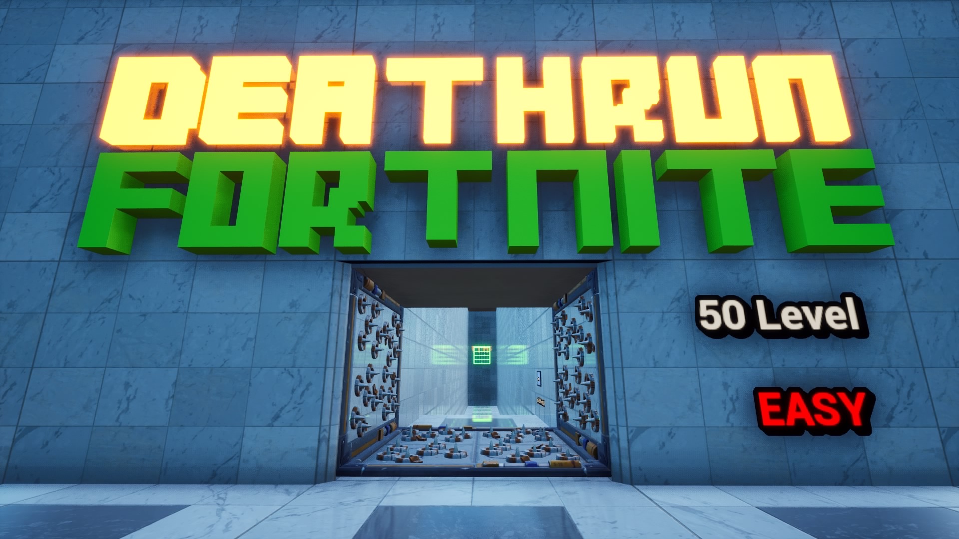 Apfels 50 Level EASY Deathrun [ Apfel ] – Fortnite Creative Map Code