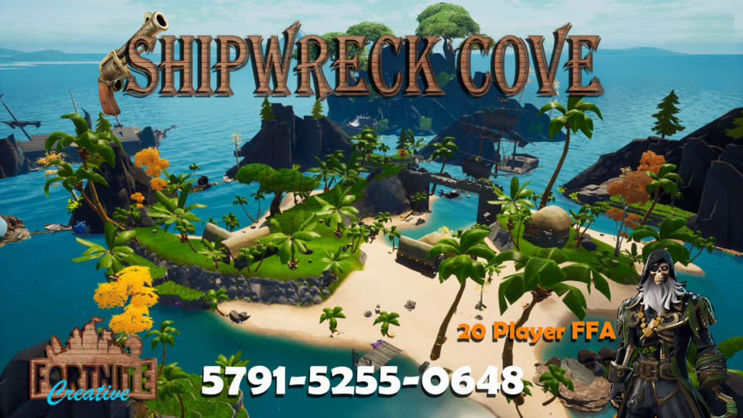 Shipwreck Cove (12 player FFA) [ fof_xcaliber8 ] – Fortnite Creative ...