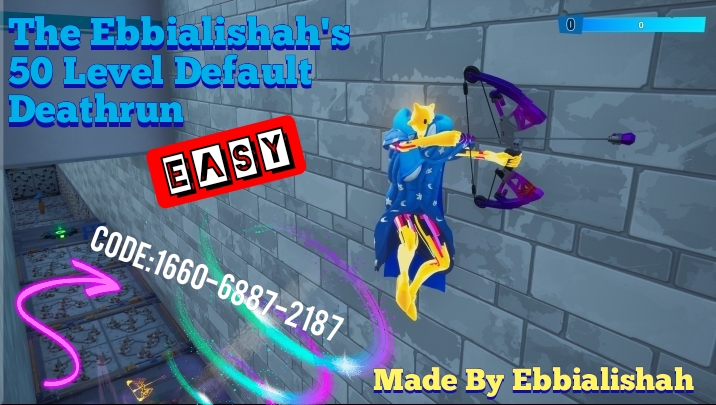 Ebbialishah's 50 Level Default Deathrun [ ebbialishah ] – Fortnite ...