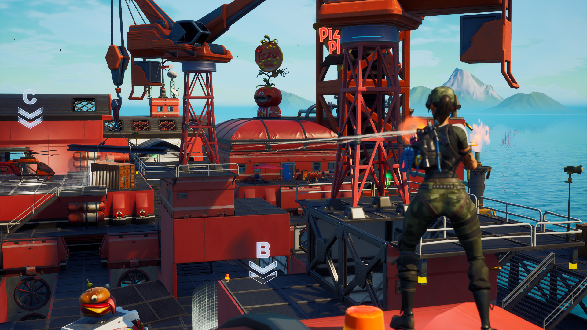 Big Rig (Domination) [ dico ] – Fortnite Creative Map Code