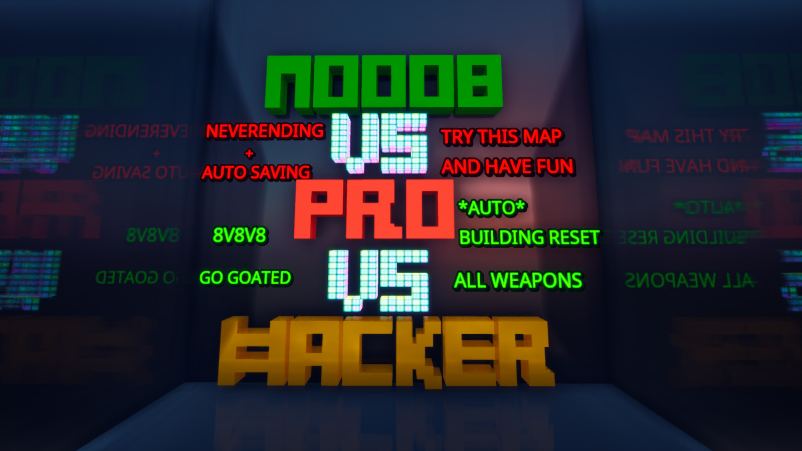 Noob vs Pro vs Hacker PRO100 + GO GOATED [ Apfel ] – Fortnite Creative ...