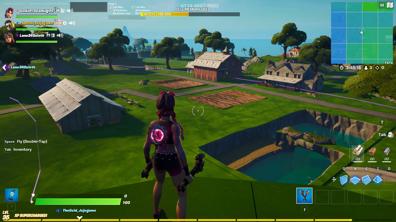 FORTNITE: BATTLE ROYALE OG S4 MAP [ gold_dark_bomber ] – Fortnite ...