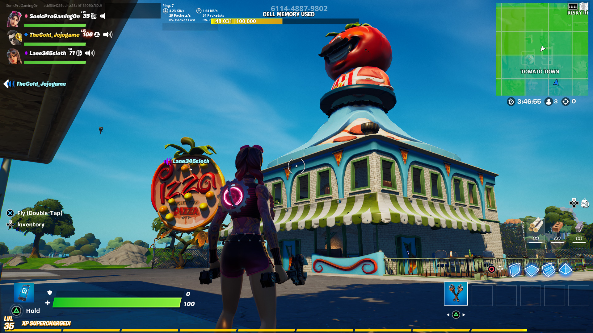 FORTNITE: BATTLE ROYALE OG S4 MAP [ gold_dark_bomber ] – Fortnite Creative Map Code