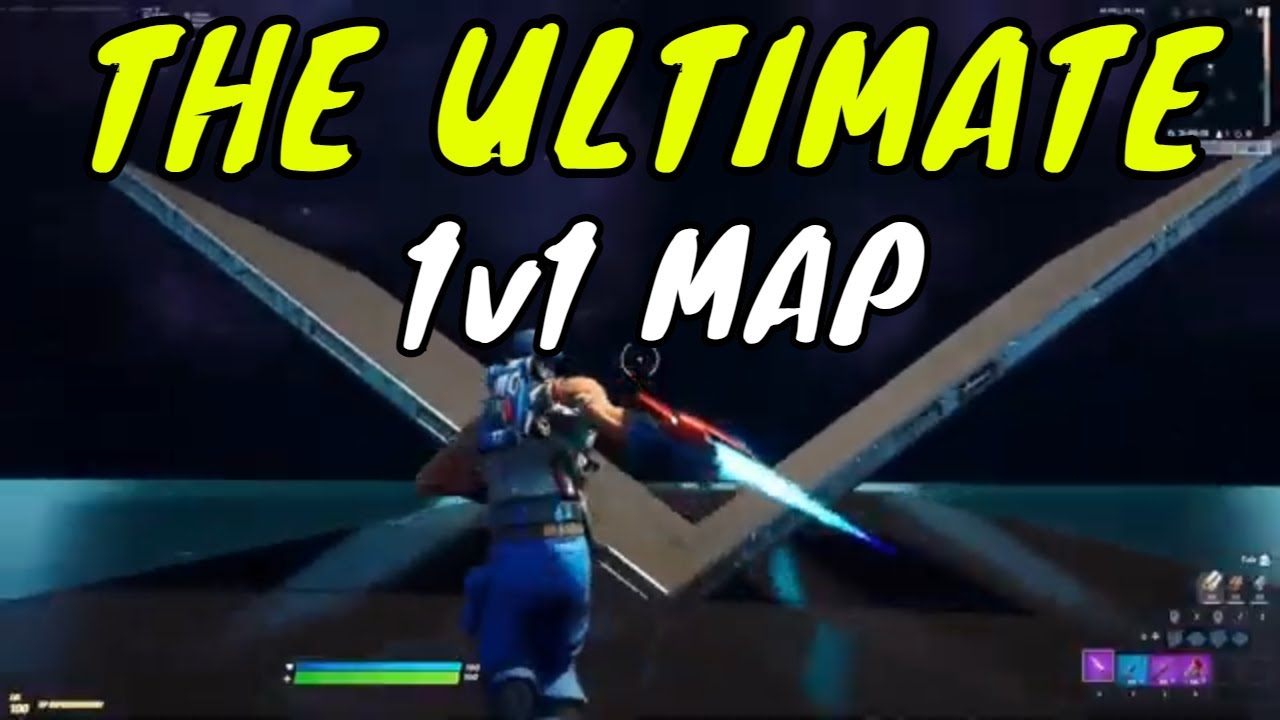 The Ultimate 1v1 [ rajan ] – Fortnite Creative Map Code