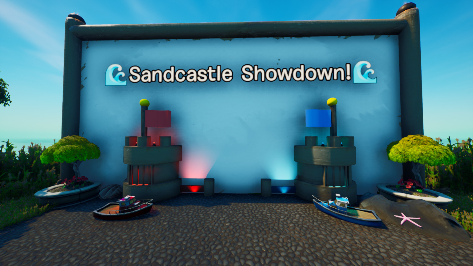 Sandcastle Showdown! [ chocolatechipgr ] – Fortnite Creative Map Code